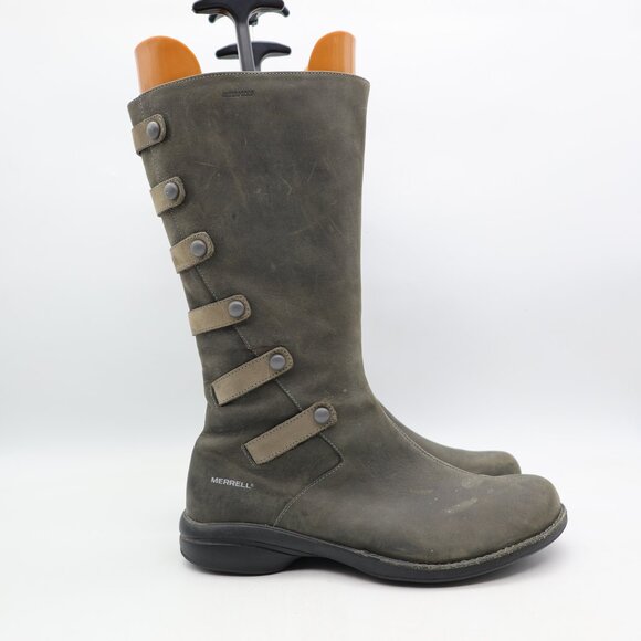 Merrell | Shoes | Merrell Captiva Launch Drizzle Womens 1 Olive Green ...
